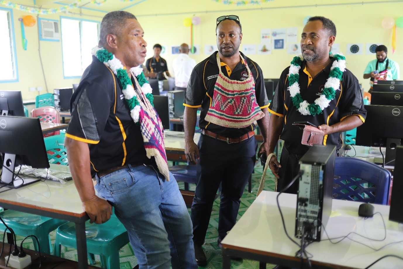 Minister Masiu opens new ICT Learning Centre | DICT I PNG