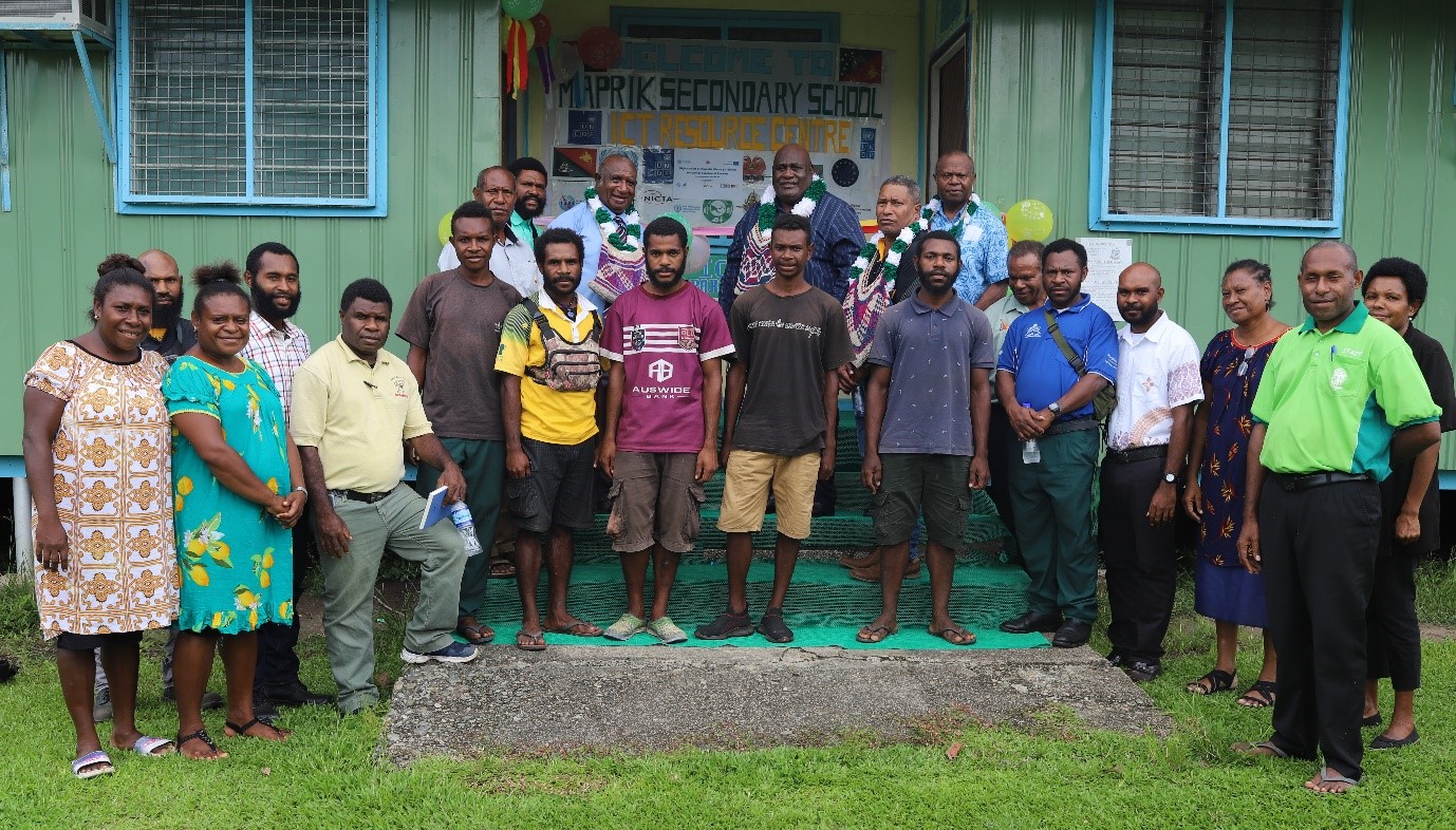 Minister Masiu opens new ICT Learning Centre – DICT I PNG